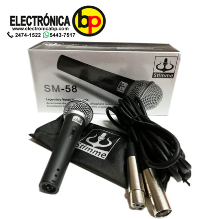 MIC SM 58 – Inicio – Electrónica BP