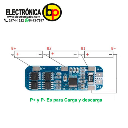 MÓDULO BMS 3S – Inicio – Electrónica BP