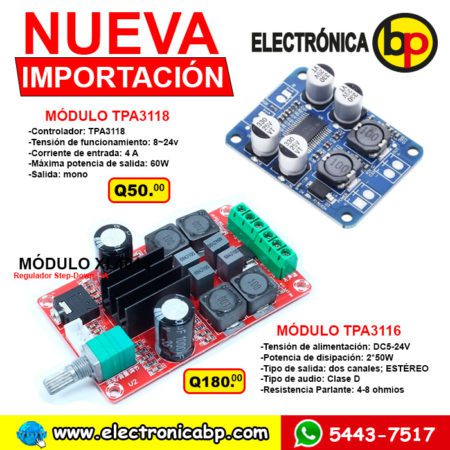 Nuevo Ingreso! – Inicio – Electrónica BP