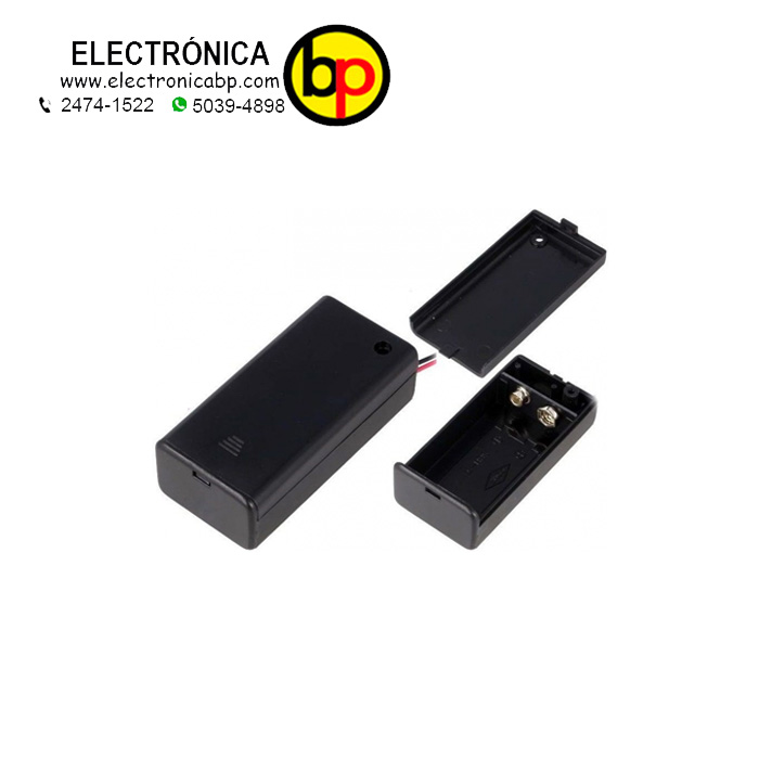 PORTA BAT9V-CON-CAJA – Inicio – Electrónica BP
