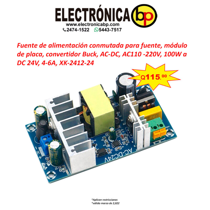 FUENTE AC DC24V – Inicio – Electrónica BP