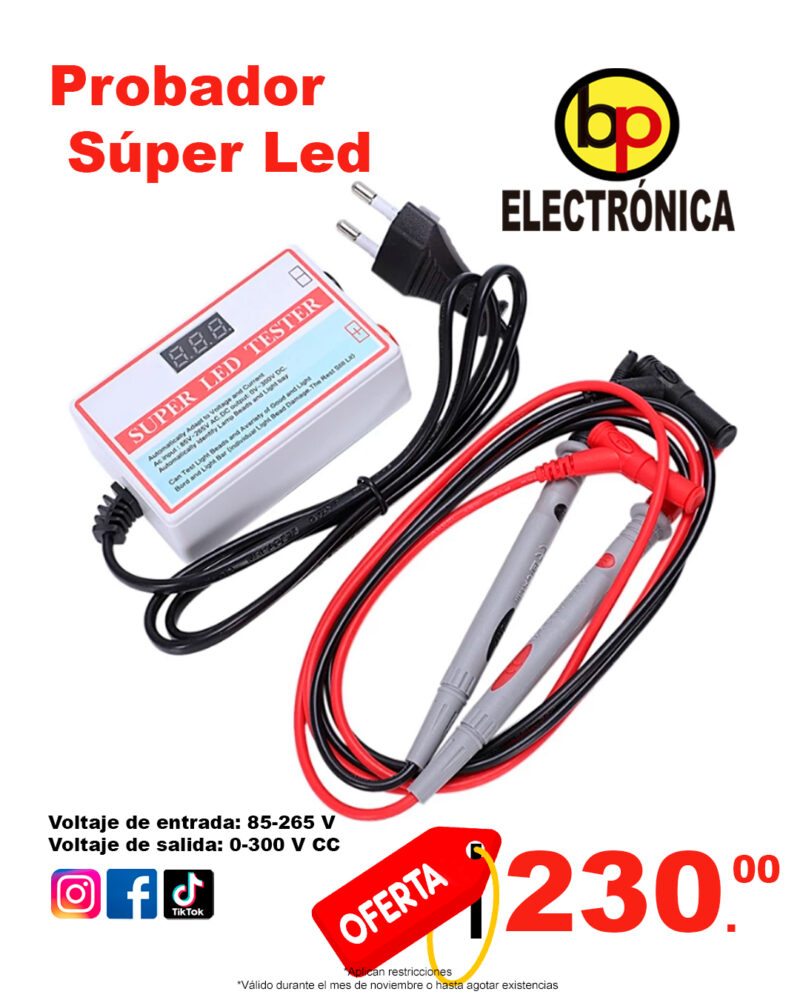 Probador Súper Led – Inicio – Electrónica BP